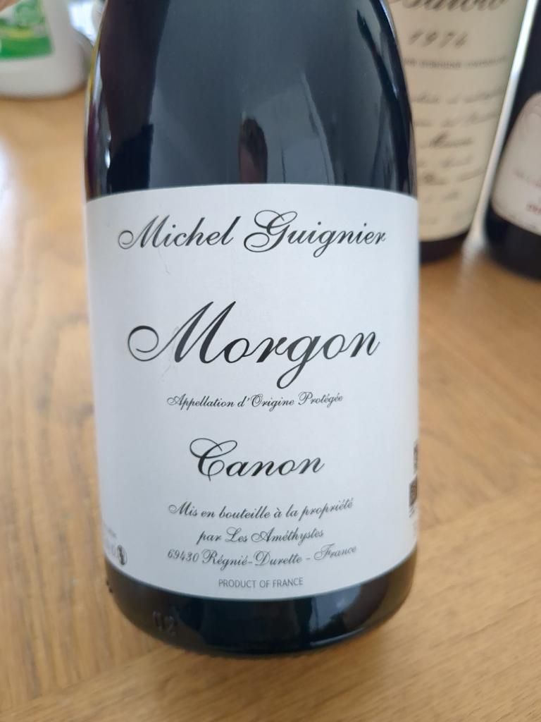2023 Michel Guignier Morgon Canon, France, Burgundy, Beaujolais, Morgon - CellarTracker