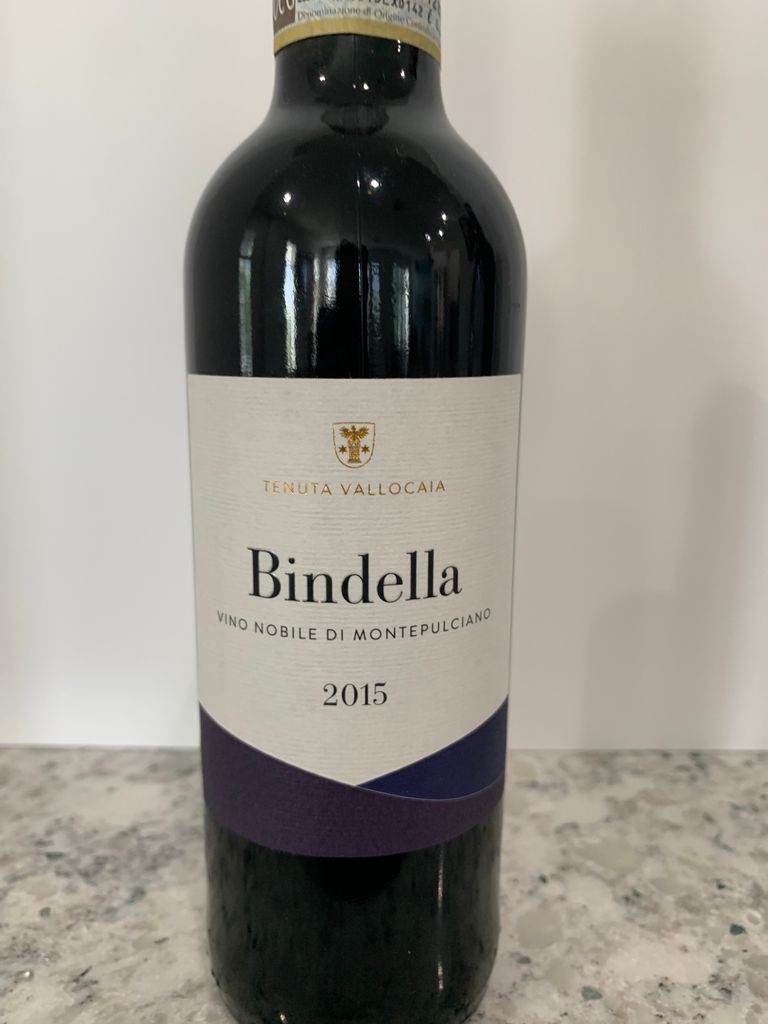 2015 Bindella (Tenuta Vallocaia) Vino Nobile di Montepulciano, Italy ...