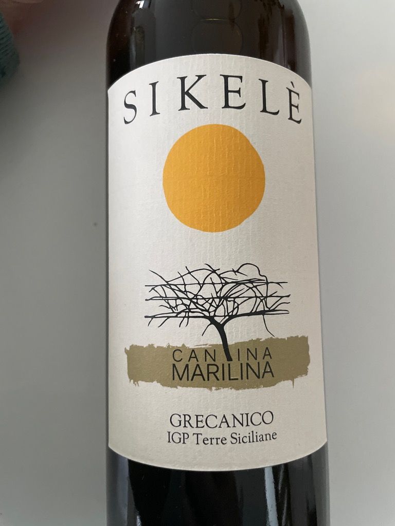 2022 Cantina Marilina Grecanico Sikelè, Italy, Sicily, Terre Siciliane ...
