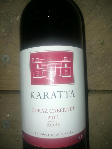 2013 Karatta Shiraz Cabernet Robe, Australia, South Australia ...