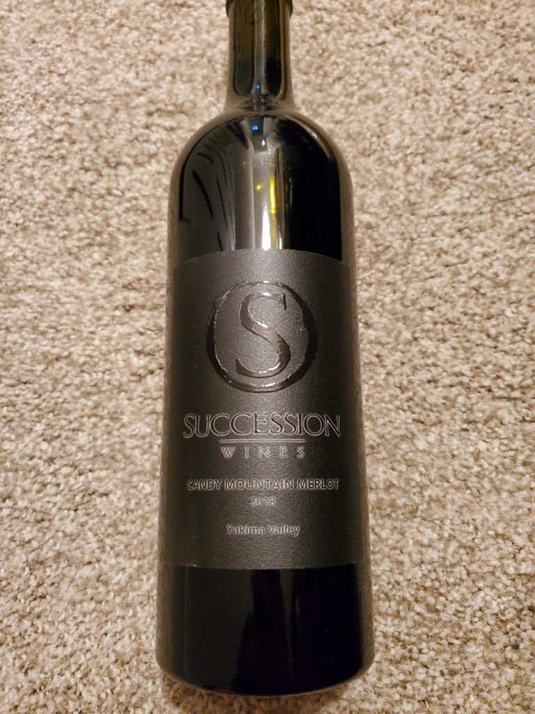 2021 Succession Wines Merlot Black Label Reserve, USA, Washington ...