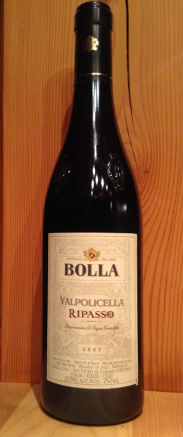 2007 Bolla Ripasso della Valpolicella, Italy, Veneto, Valpolicella ...