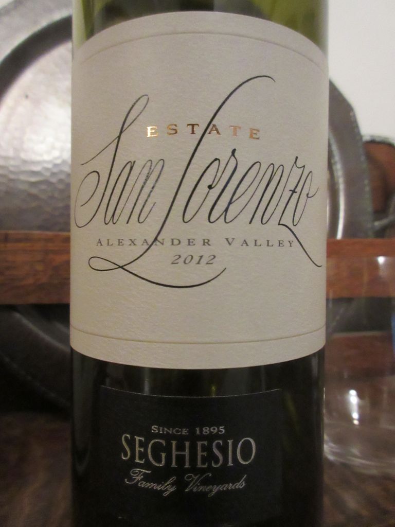 2013 Seghesio Family Vineyards Zinfandel San Lorenzo, USA, California ...