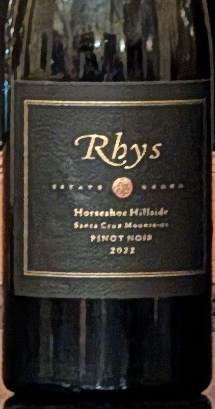 2021 Rhys Pinot Noir Horseshoe Hillside, USA, California, Santa Cruz ...