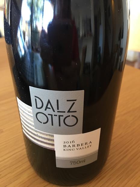 2016 Dal Zotto Barbera, Australia, Victoria, North East, King Valley ...