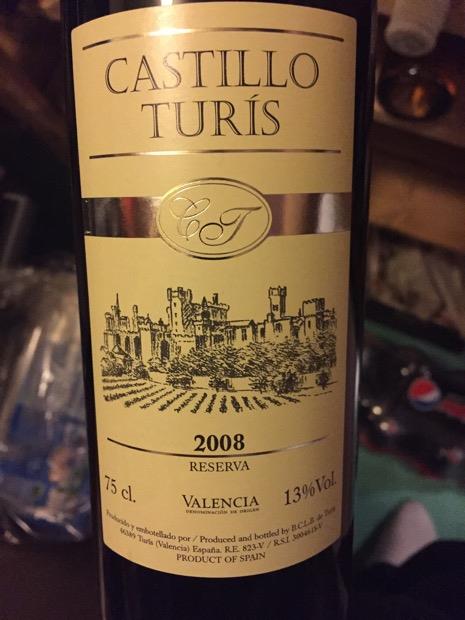 2000 Castillo Turis Valencia, Spain, Valencia - CellarTracker