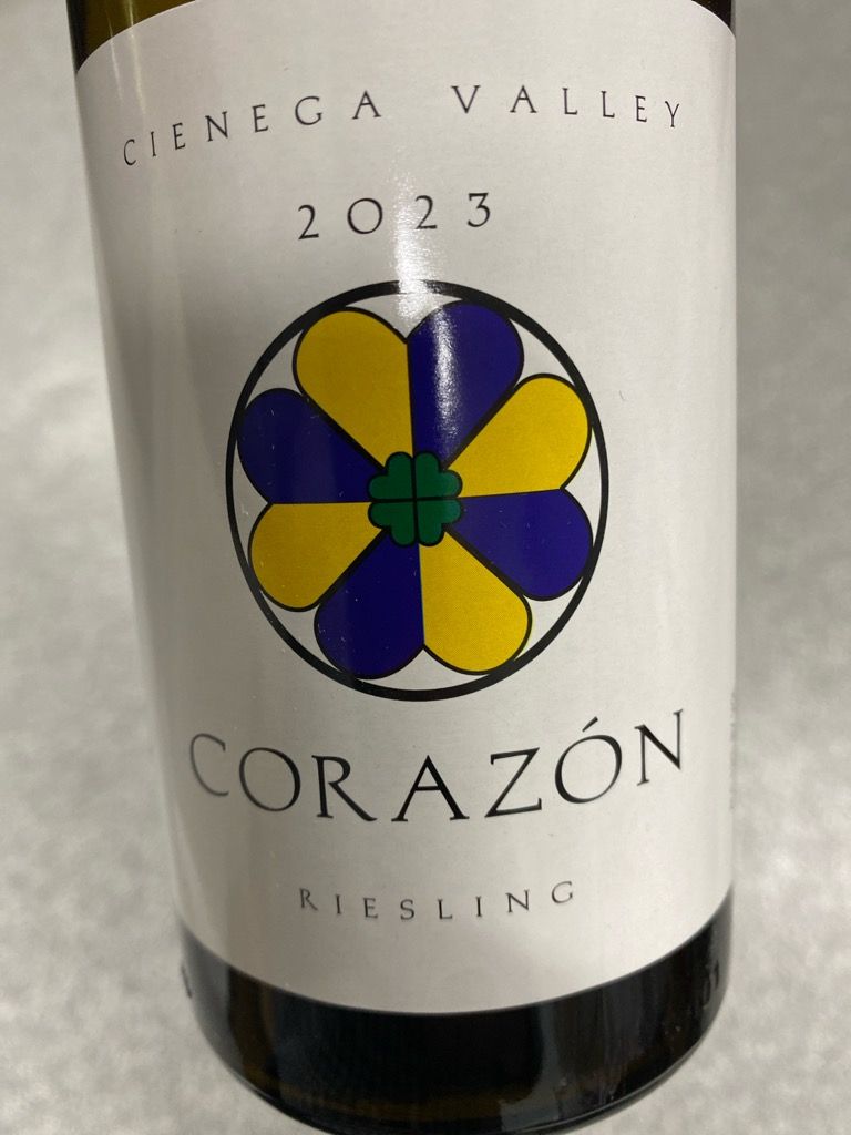 2023 Corison Riesling Corazón Wirz Vineyard, USA, California, Central ...