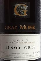 2014 Gray Monk Estate Winery Pinot Gris, Canada, British Columbia ...