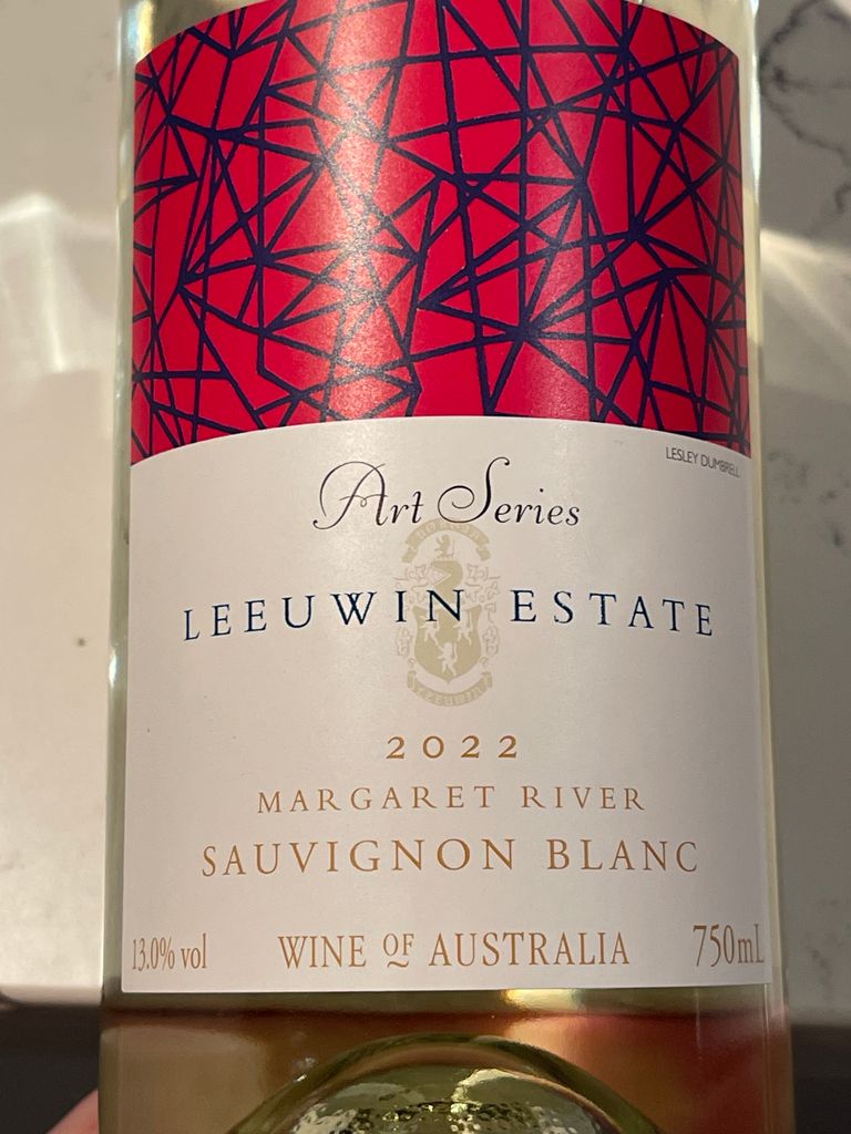 2022 Leeuwin Estate Sauvignon Blanc Art Series, Australia, Western Australia, South West ...