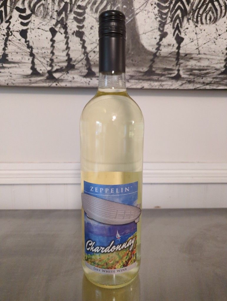 NV Zeppelin Winery Chardonnay White Zeppelin, USA, California, Central ...