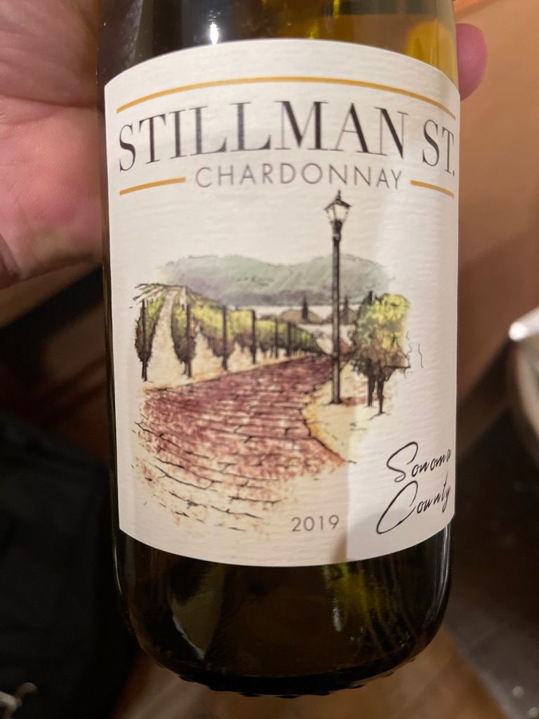 2019 Stillman St. Chardonnay, USA, California, Sonoma County ...
