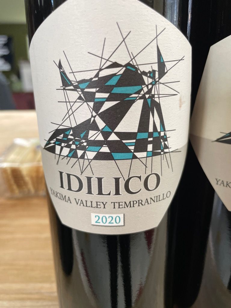 2020 Idilico Tempranillo, USA, Washington, Columbia Valley, Yakima ...