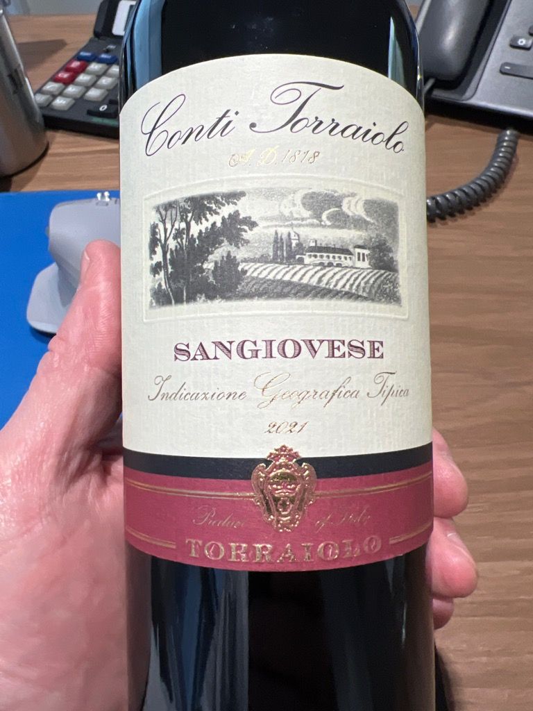 2019 Conti Fassini Villa Fassini Toscana IGT, Italy, Tuscany, Toscana ...