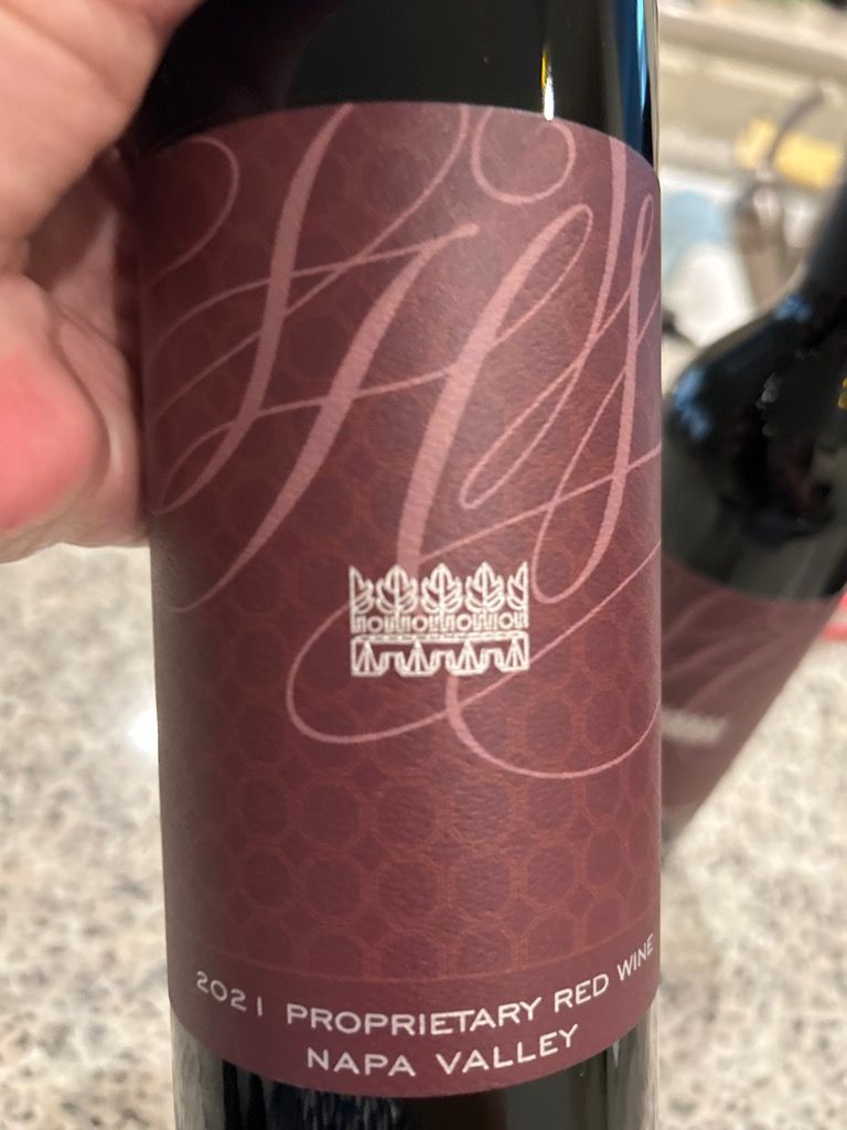 2021 Saint Helena Winery Proprietary Red Wine Estate, USA, California ...