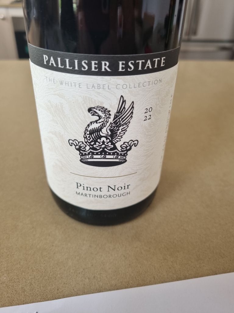 2022 Palliser Estate Pinot Noir, New Zealand, North Island, Wairarapa ...
