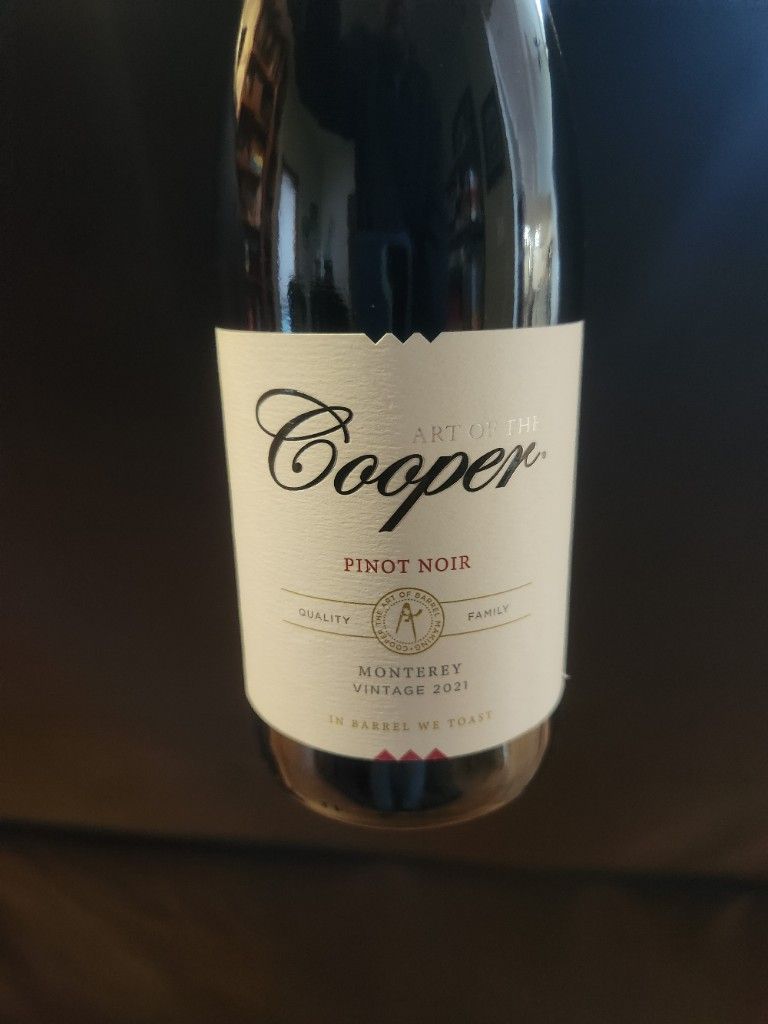 2022 Art of the Cooper Pinot Noir, USA, California, Central Coast, Monterey - CellarTracker