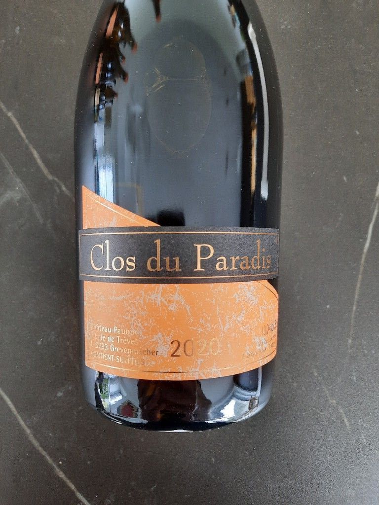 2022 Caves Albert Duhr (Château Pauqué) Auxerrois Blanc Clos du Paradis ...