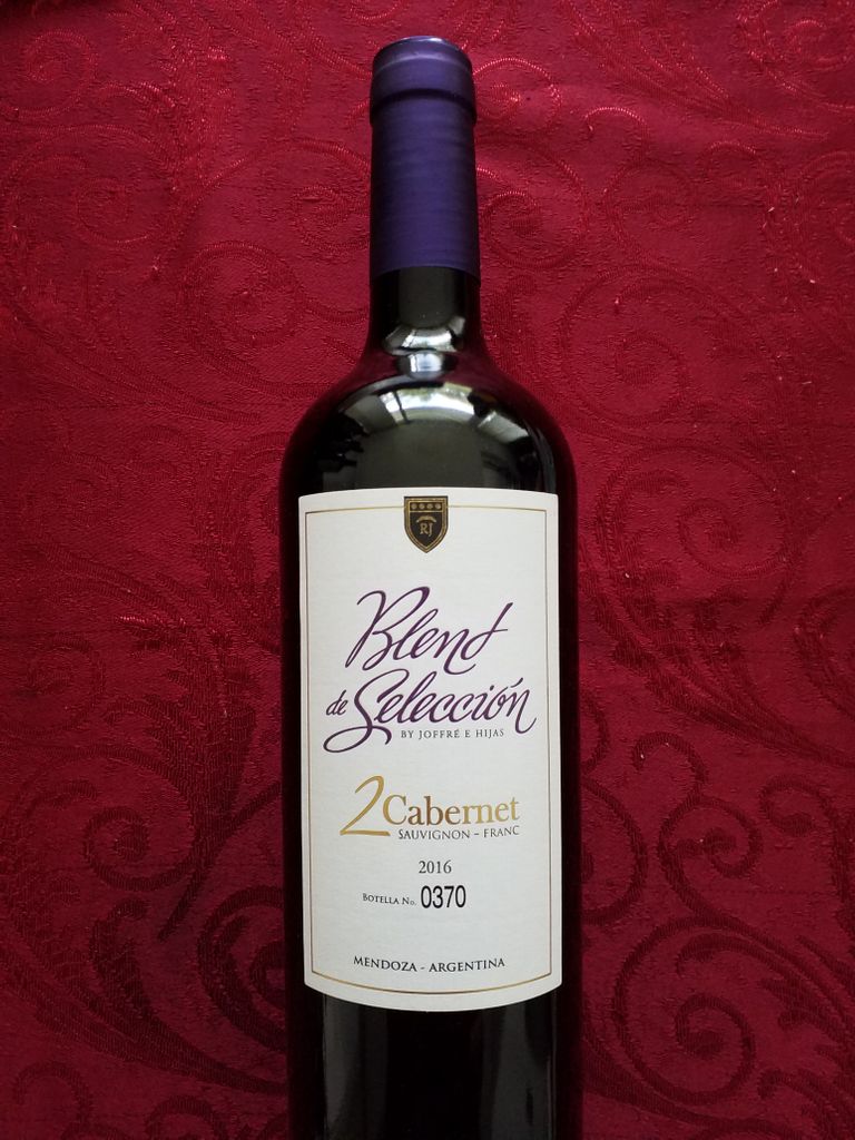 2018 Joffré e Hijas RJ Blend de Selección 2Cabernet, Argentina, Mendoza ...