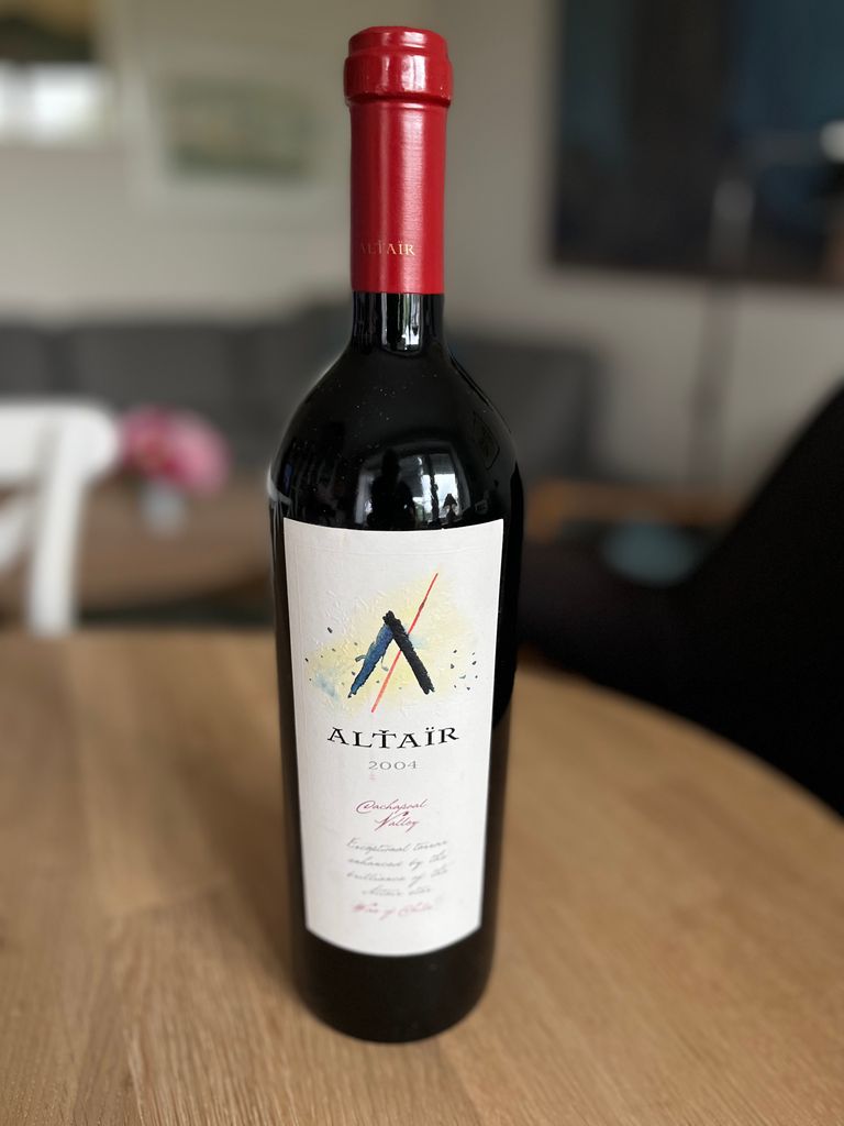 2004 Altaïr Vineyards & Winery Altaïr, Chile, Rapel Valley, Cachapoal ...