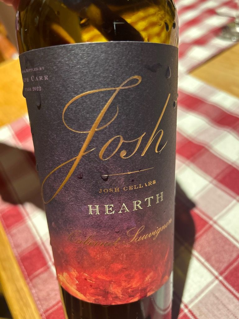 2022 Josh Cellars Cabernet Sauvignon Hearth, USA, California ...