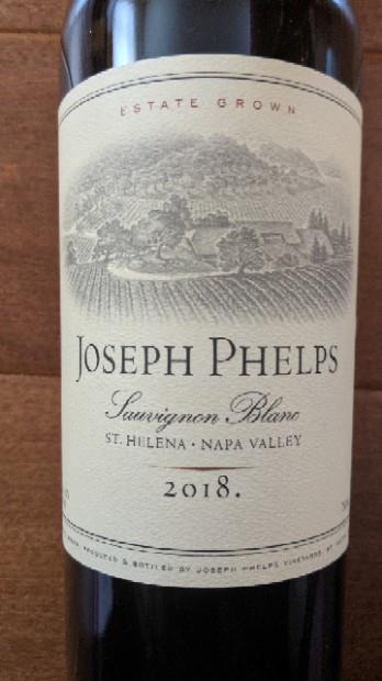2018 Joseph Phelps Sauvignon Blanc, USA, California, Napa Valley, St. Helena - CellarTracker