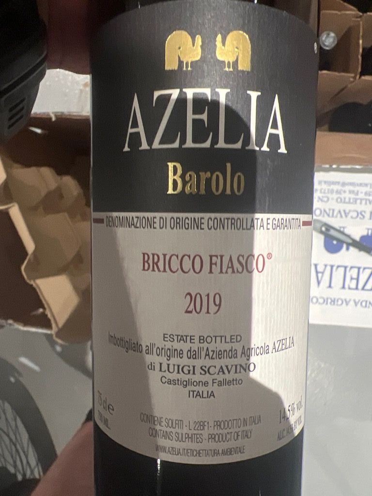 2019 Azelia Barolo Bricco Fiasco, Italy, Piedmont, Langhe, Barolo ...