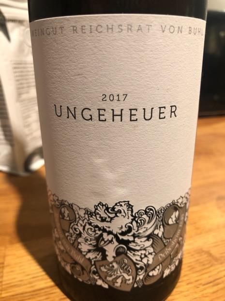 2017 Reichsrat Von Buhl Forster Ungeheuer Riesling Spätlese trocken, Germany, Pfalz - CellarTracker