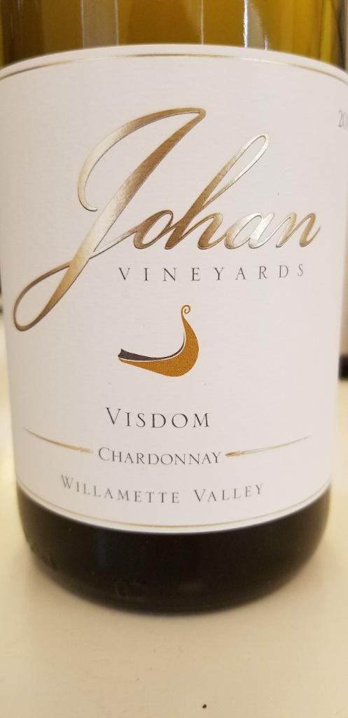 2014 Johan Vineyards Chardonnay Visdom, USA, Oregon, Willamette Valley ...