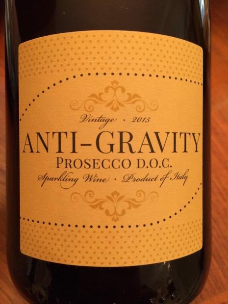 2015 Anti-Gravity Prosecco, Italy, Veneto / Friuli-Venezia Giulia ...