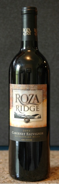 2005 Hyatt Cabernet Sauvignon Roza Ridge, USA, Washington, Columbia ...