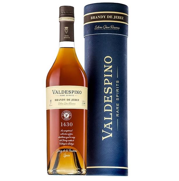 NV Valdespino Brandy de Jerez Solera Gran Reserva 1430 Rare Spirits ...