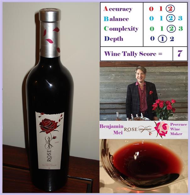 2015 Rose Infinie Côtes de Provence Rouge, France, Provence, Côtes de ...