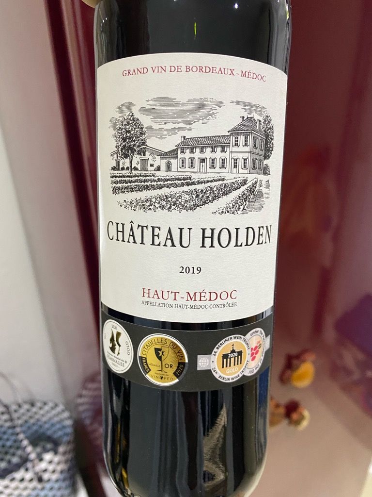 2019 Château Holden, France, Bordeaux, Médoc, Haut-Médoc - CellarTracker