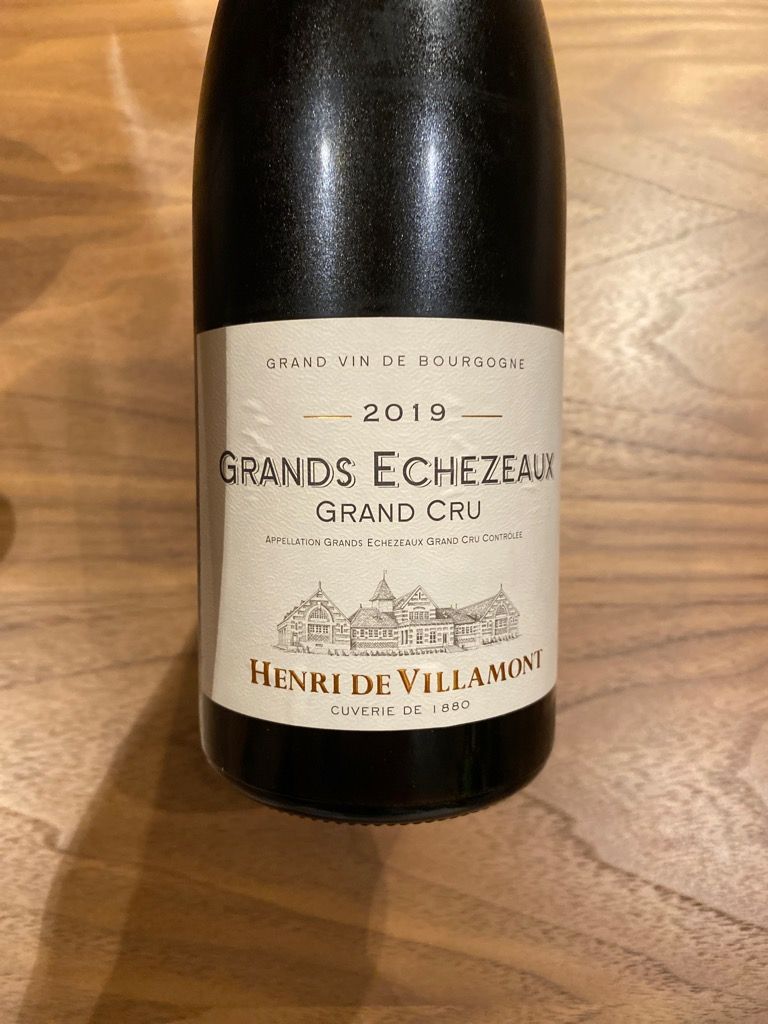 2018 Henri de Villamont Grands-Echezeaux, France, Burgundy, Côte de ...