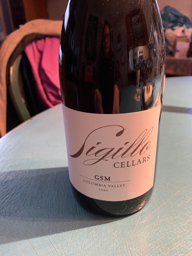 2020 Sigillo Cellars GSM (Grenache, Syrah, Mourvedre), USA, Washington ...