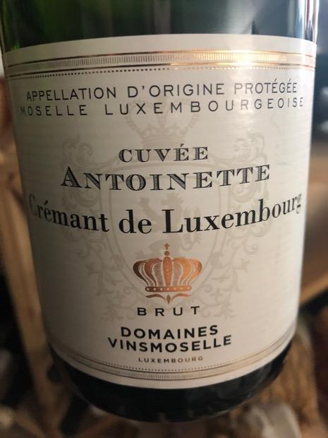 NV Domaines de Vinsmoselle Cuvée Antoinette Crémant de Luxembourg ...