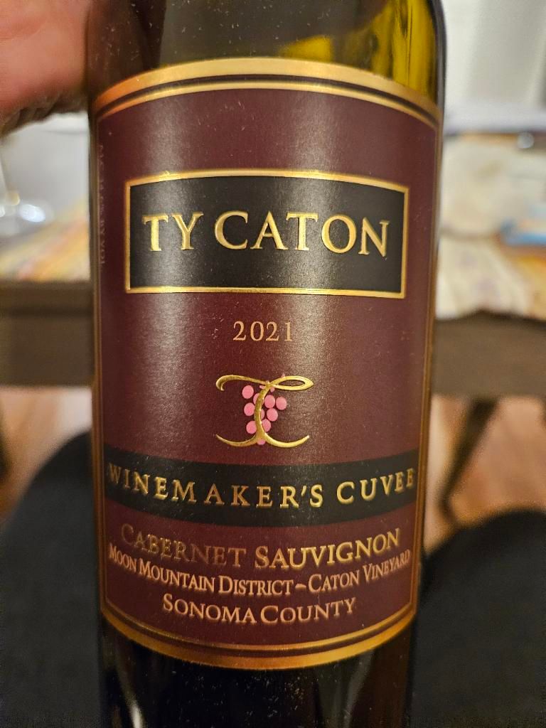2022 Ty Caton Cabernet Sauvignon Winemaker's Cuvée Caton Vineyard, USA ...