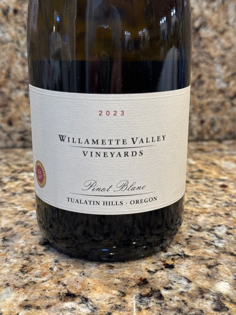 2023 Willamette Valley Vineyards Pinot Blanc, USA, Oregon, Willamette ...