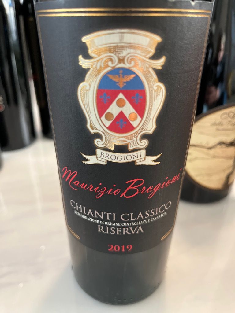 2019 Brogioni Maurizio Chianti Classico Riserva, Italy, Tuscany, Chianti, Chianti Classico DOCG ...