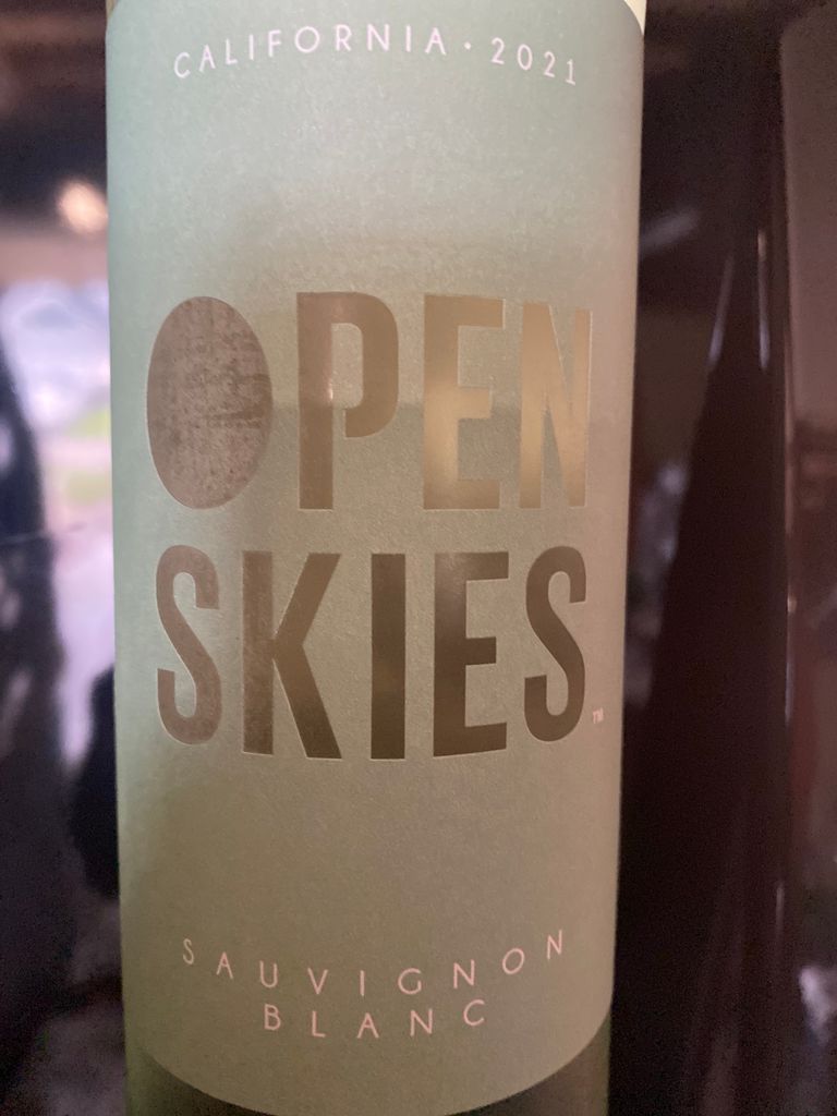 2022 Universal Wine Maker Sauvignon Blanc Open Skies, USA, California ...