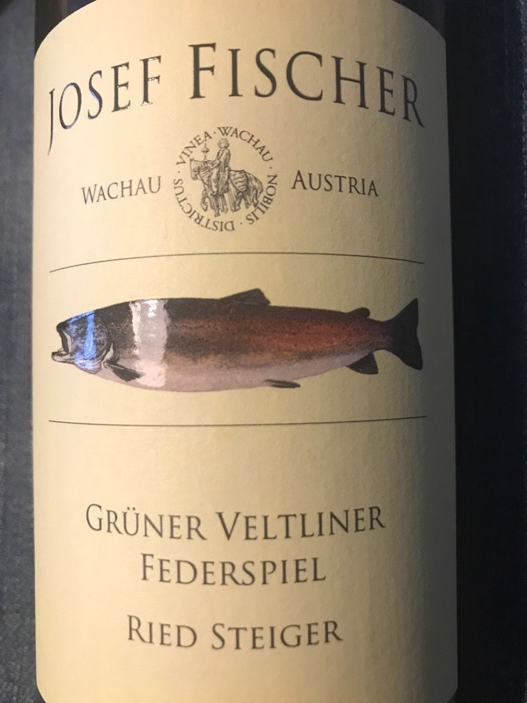 2020 Josef Fischer Grüner Veltliner Federspiel, Austria ...