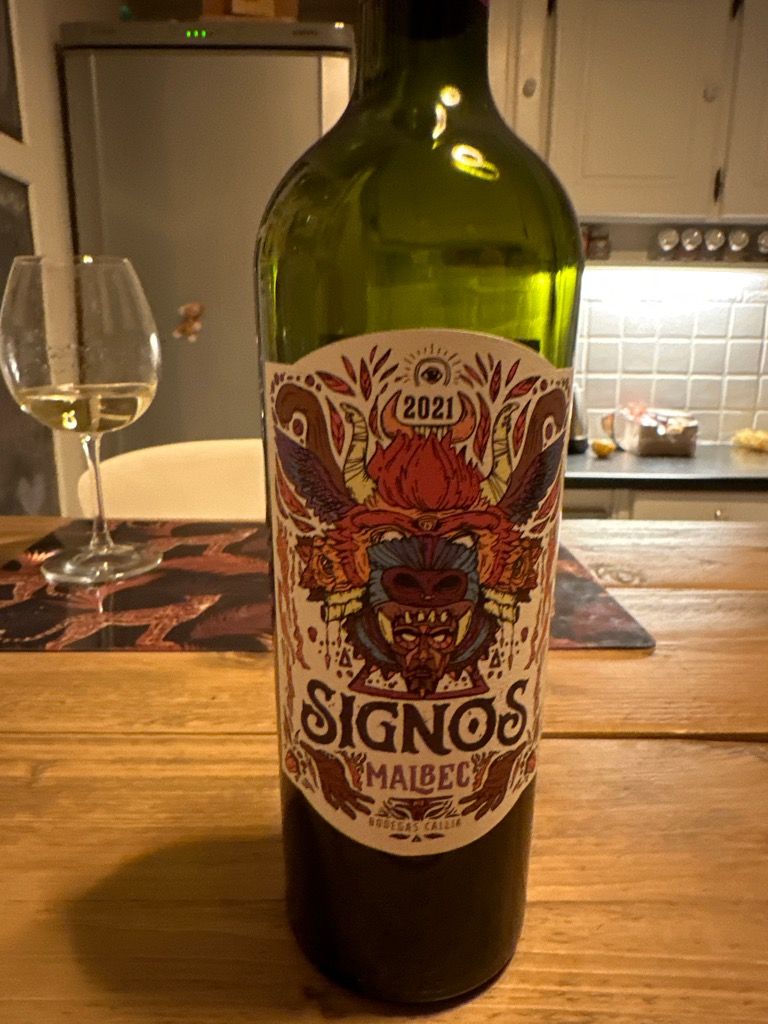 2022 Bodegas Callia Malbec Signos, Argentina, San Juan, Tulum Valley ...