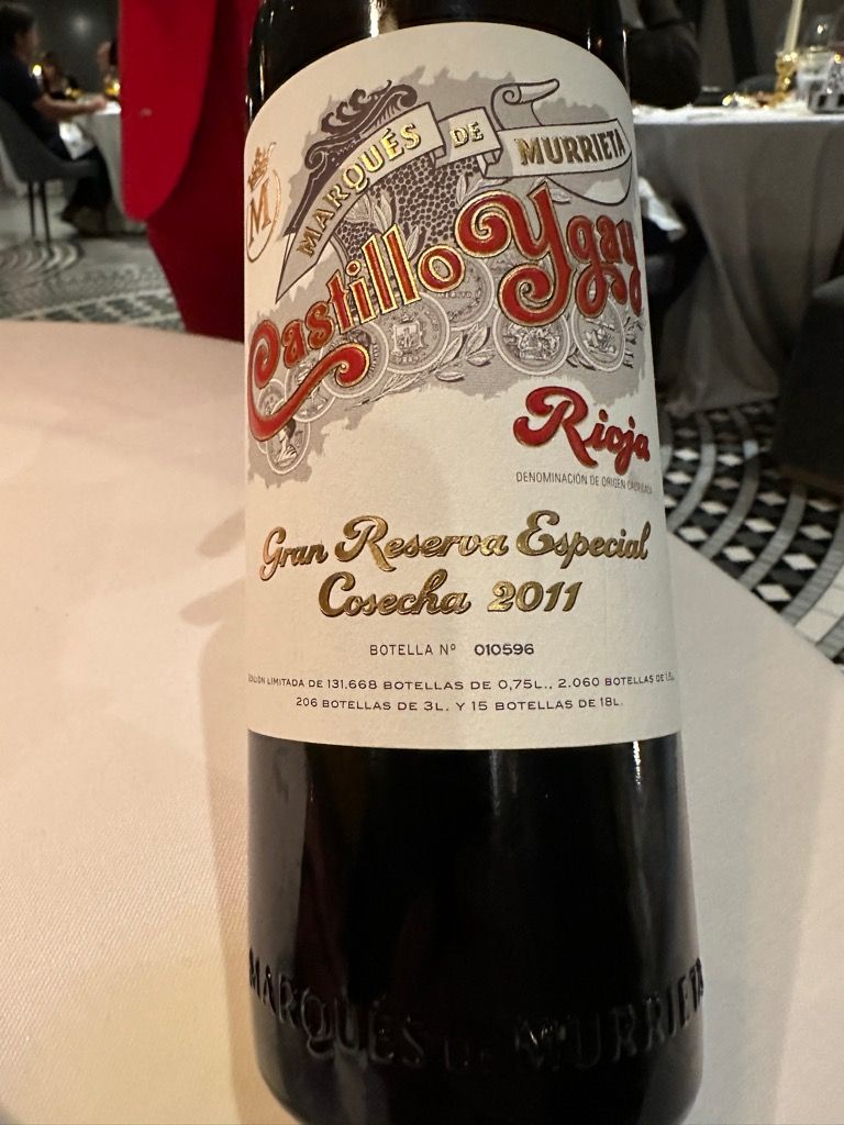 2012 Marqués de Murrieta Rioja Castillo Ygay Gran Reserva Especial ...