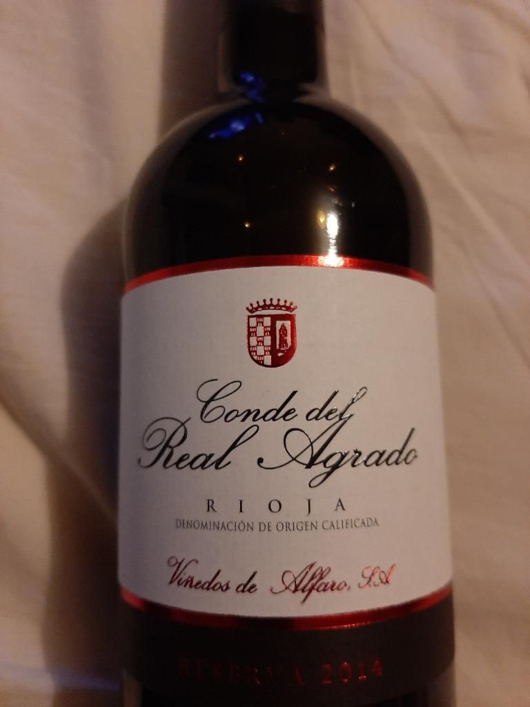 2014 Viñedos de Alfaro Rioja Conde del Real Agrado Reserva, Spain, La ...