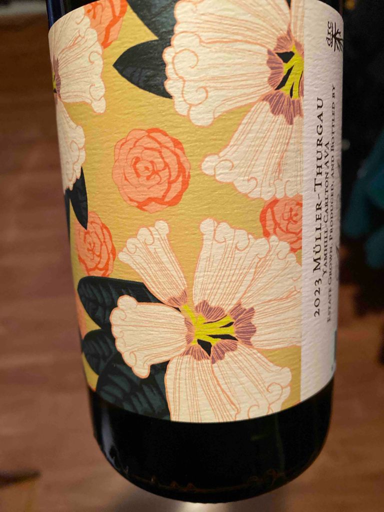 2023 Anne Amie Müller-Thurgau Anne Amie Estate Vineyard, USA, Oregon ...