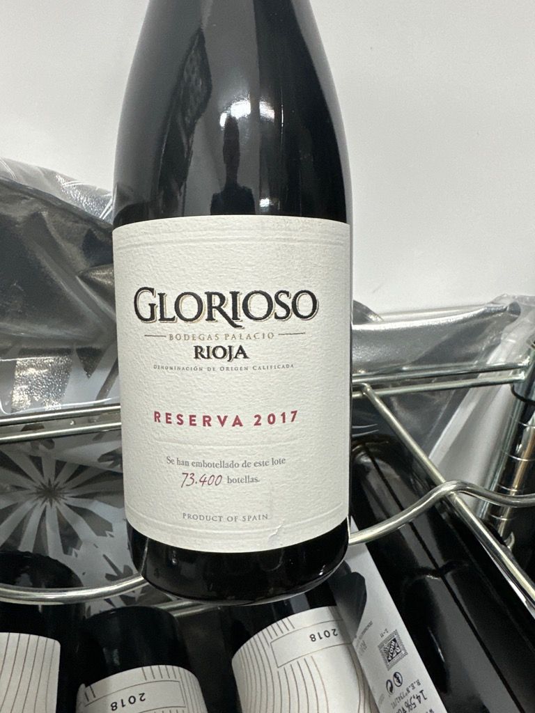 2017 Bodegas Palacio Rioja Cosme Palacio Glorioso Crianza, Spain, La ...