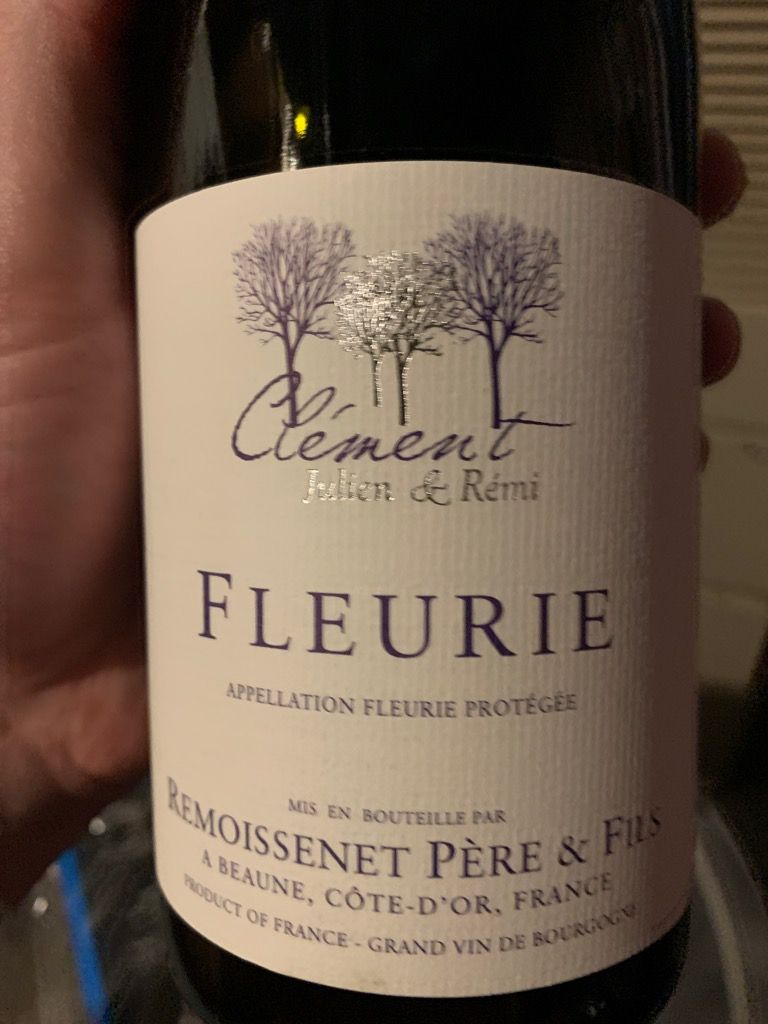 2021 Julien et Rémi Clement Fleurie Vieilles Vignes, France, Burgundy ...