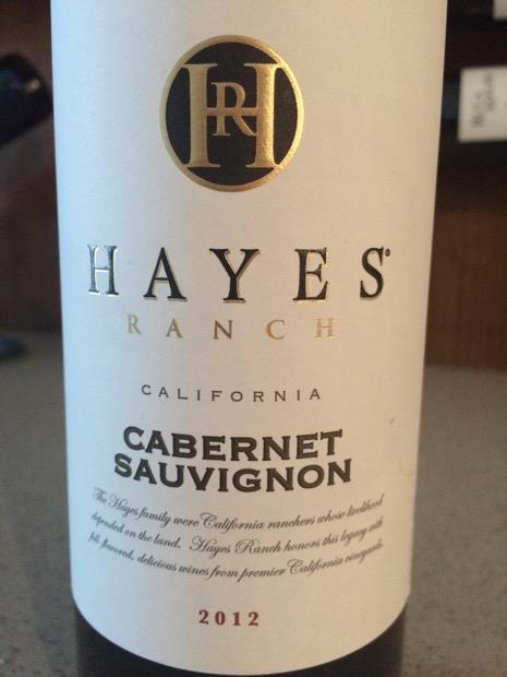 2013 Hayes Ranch Cabernet Sauvignon In the Saddle, USA, California ...