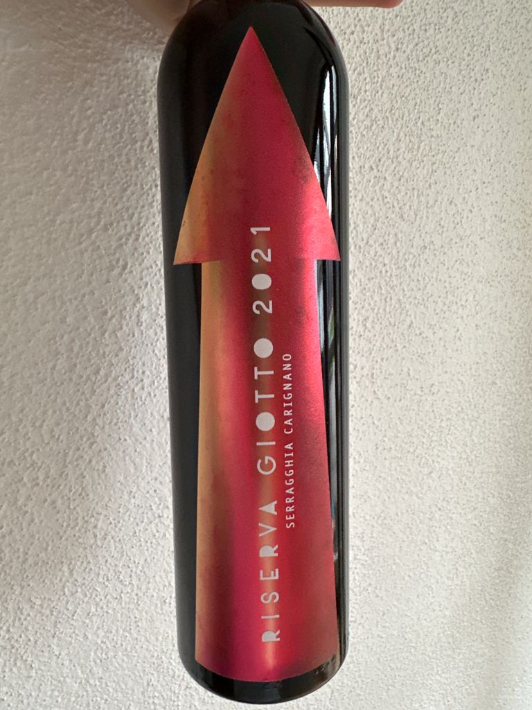 2021 Azienda Agricola Serragghia (Gabrio Bini) Carignane Riserva Giotto ...