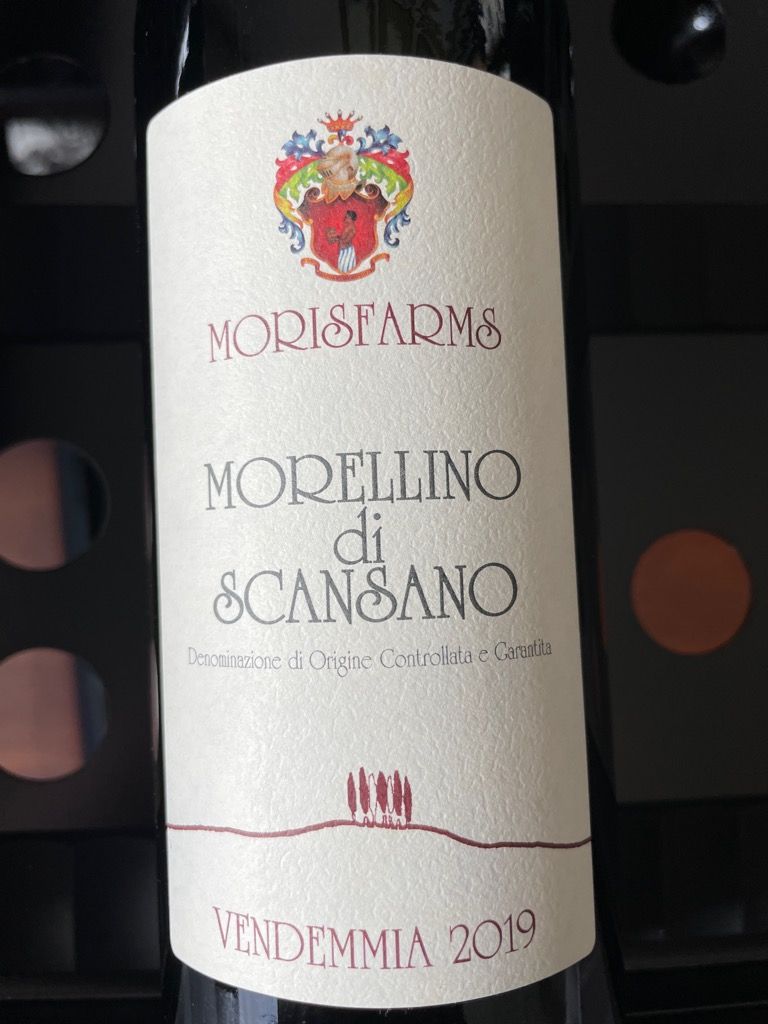 2019 Moris Farms Morellino di Scansano, Italy, Tuscany, Maremma ...